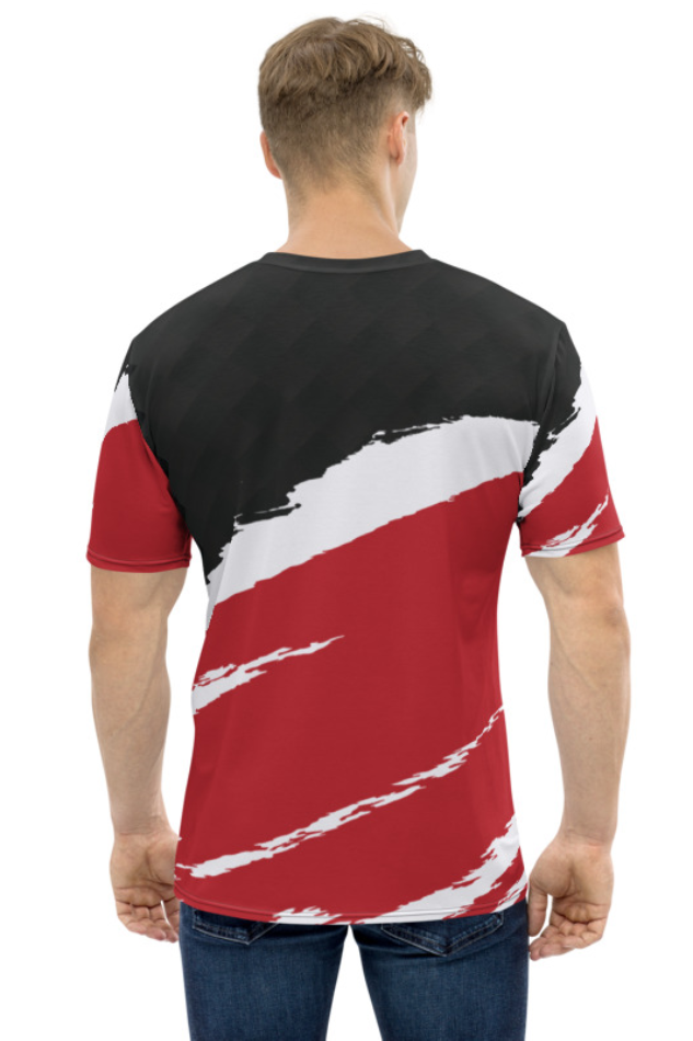 RBW on Diamond Pattern - Men's All Over Printed Half Sleeve T-Shirt ...